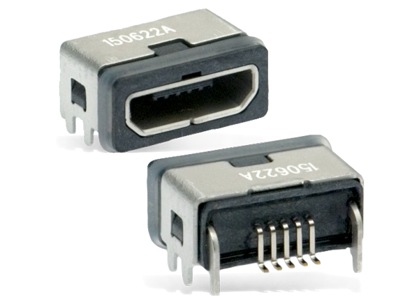 Waterproof Micro-USB Connectors - Molex | Mouser