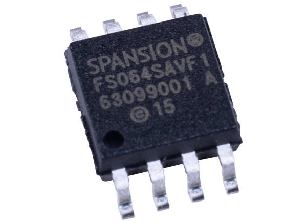 S25FS064S 64Mbit (8Mbyte) 1.8V FS-S Flash - Infineon Technologies | Mouser