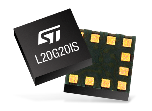 L20G20IS Two-Axis MEMS Gyroscope - STMicro | Mouser