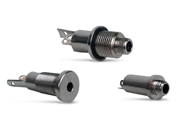 3.5mm Panel Mount Stereo Jacks - Switchcraft | Mouser