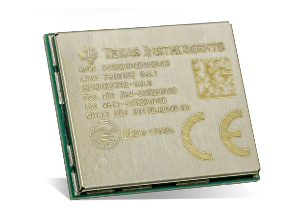CC3220MOD Simplelink無線MCU模組 - TI | Mouser
