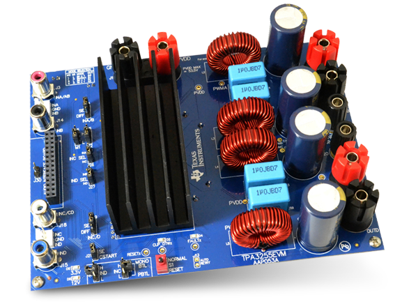 TPA3255EVM PurePath™ Ultra-HD Evaluation Module - TI | Mouser