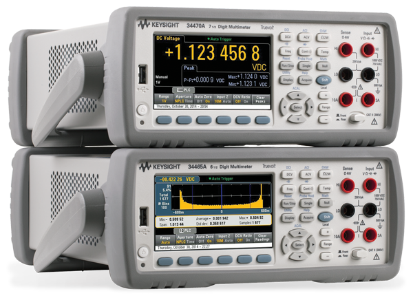 34460A/61A/65A/70A Benchtop Multimeters - Europe - Keysight ...