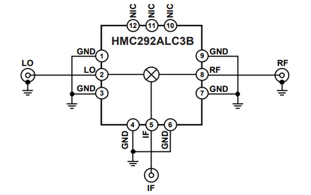 HMC292A GaAs MMIC Double-Balanced Mixers - ADI | Mouser