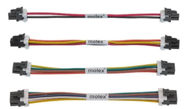 Mini-Fit TPA2電源連接器和電纜組件 - Molex | Mouser