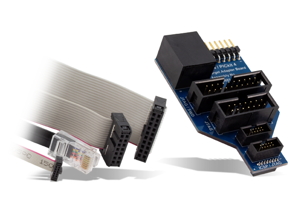 ICD4 RJ45 Debugger Adapter Board - Microchip Technology | Mouser