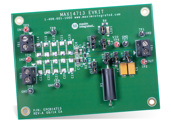 MAX14713EVKIT Evaluation Kit - Analog Devices / Maxim Integrated | Mouser
