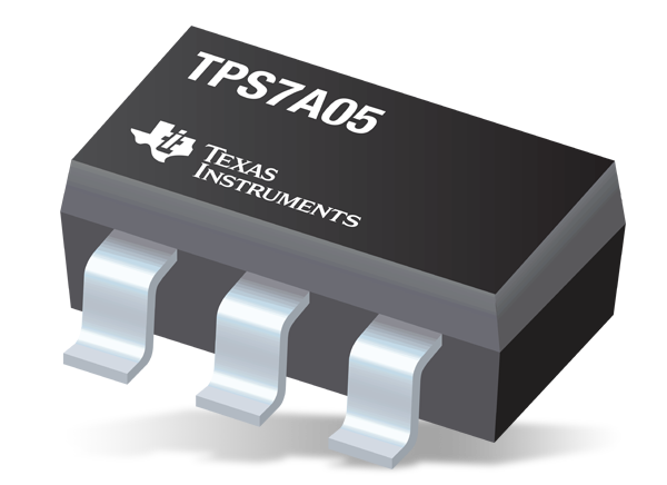 TPS7A05 Ultra-Low IQ Low-Dropout Regulator - TI | Mouser