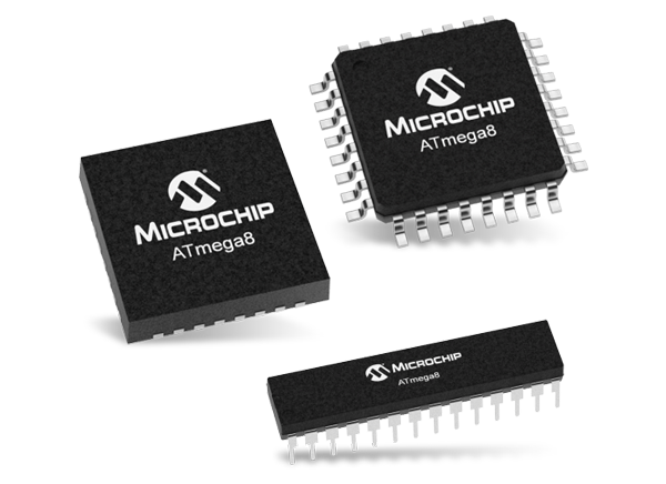 ATmega8 & ATmega8L 8-bit AVR Microcontrollers - Microchip Technology | Mouser
