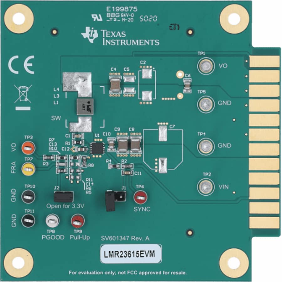 LMR23615EVM Converter Evaluation Module (EVM) - TI | Mouser