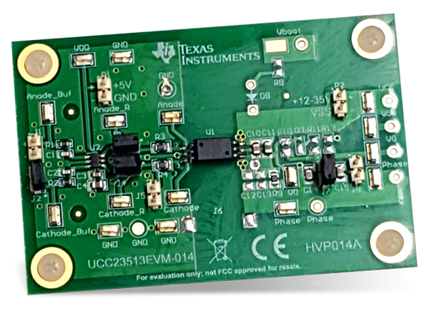 UCC23513EVM-014閘極驅動器評估模組 - TI | Mouser