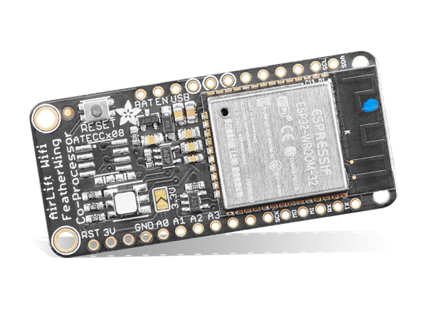 AirLift FeatherWing ESP32 WiFi Co-Processor - Adafruit | Mouser