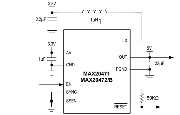 MAX20471/MAX20472/B Low-Voltage Boost Converters - Analog Devices ...