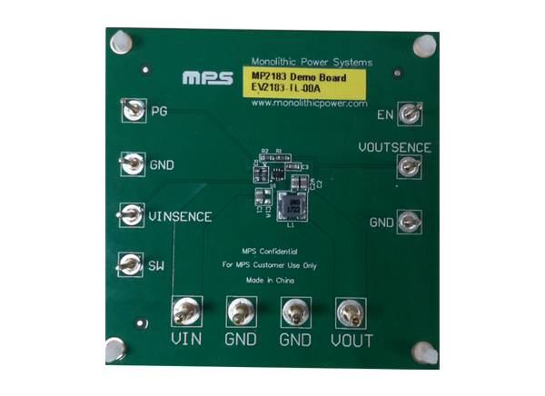 EV2183-TL-00A Step-Down Converter Evaluation Board - MPS | Mouser
