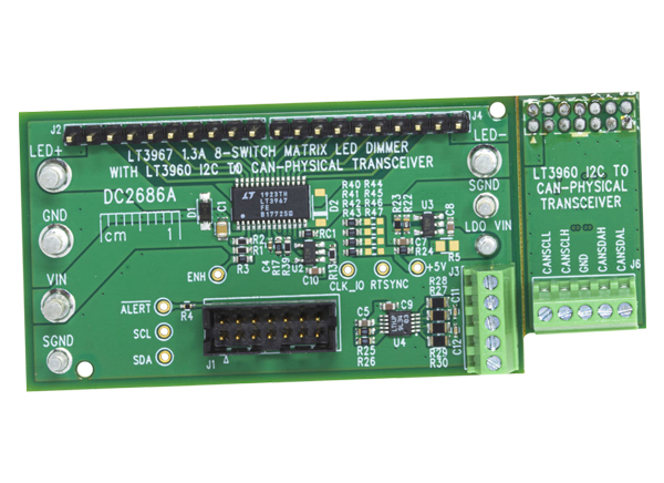 LT3960 Demo Board DC2686A - ADI | Mouser