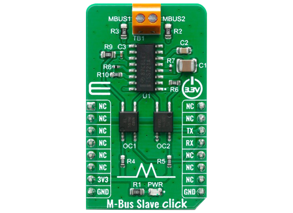 M-BUS Slave Click - Mikroe | Mouser