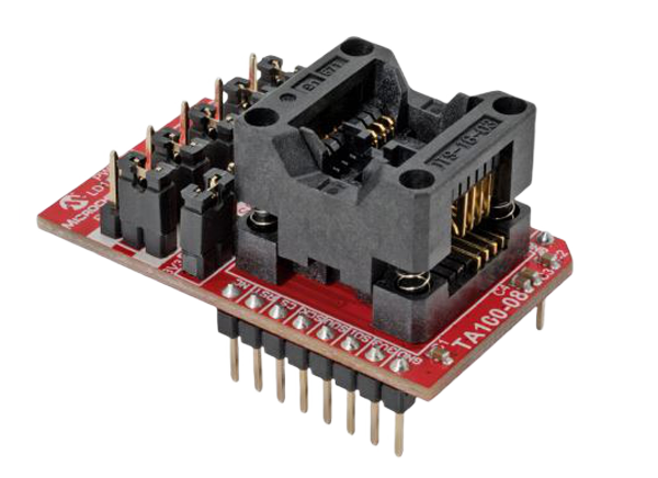AC164167 8-Pin SOIC Socket Board - Microchip Technology | Mouser