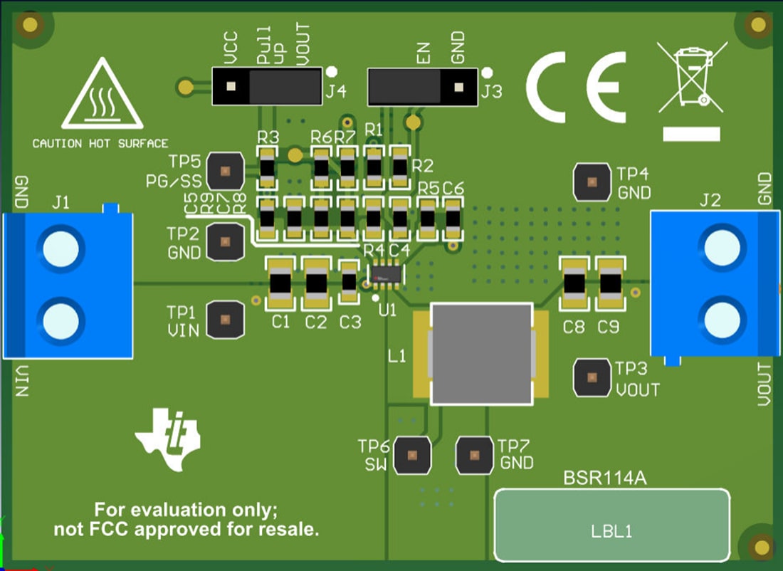TPS563211EVM Converter Evaluation Module (EVM) - TI | Mouser