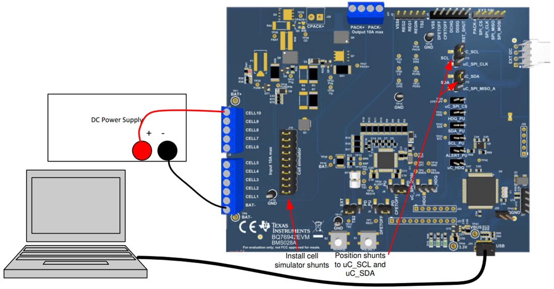 bq76942EVM Evaluation Module (EVM) - TI | Mouser