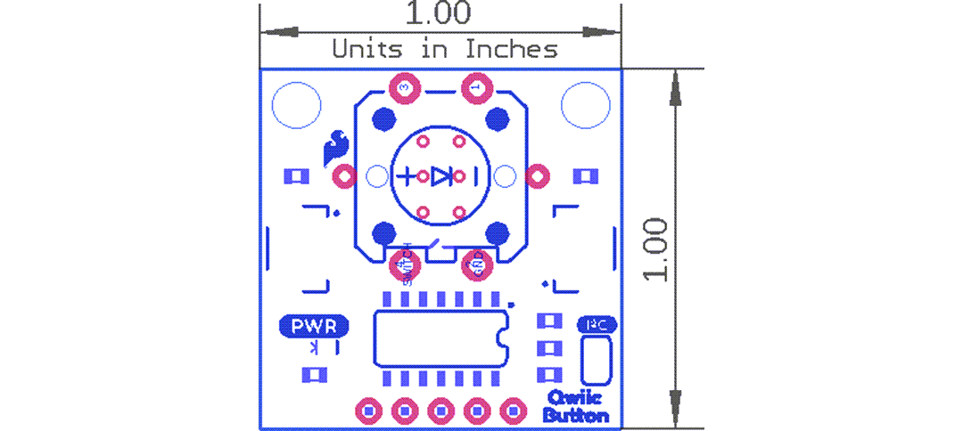 Qwiic Button And Qwiic Button Breakout Sparkfun Mouser