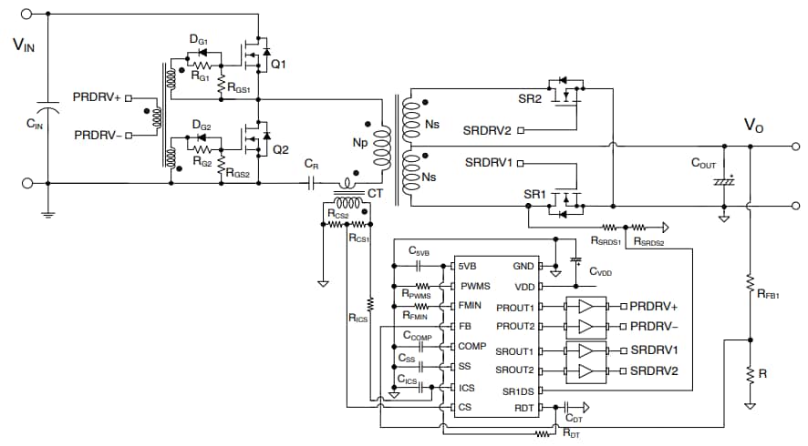 NCP4390 Controller for LLC Resonant Converters - onsemi | Mouser