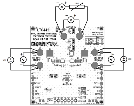 LTC4421 Demo Board (DC2866A) - ADI | Mouser