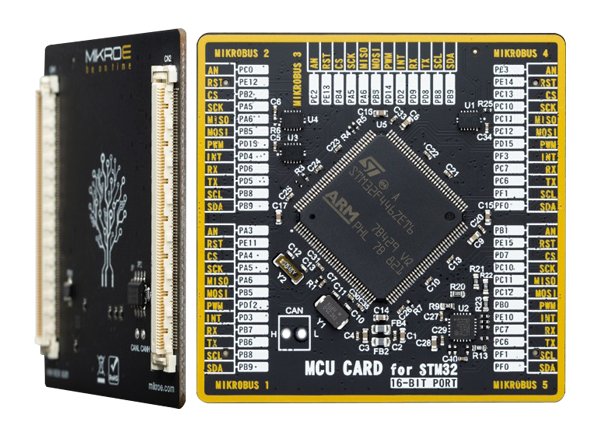 MCU CARD for STM32 STM32F446ZE - Mikroe | Mouser