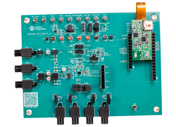 MAX86176EVKIT Evaluation Kit - Analog Devices / Maxim Integrated | Mouser