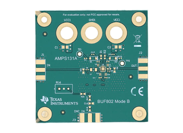BUF802RGTEVM Evaluation Module - TI | Mouser