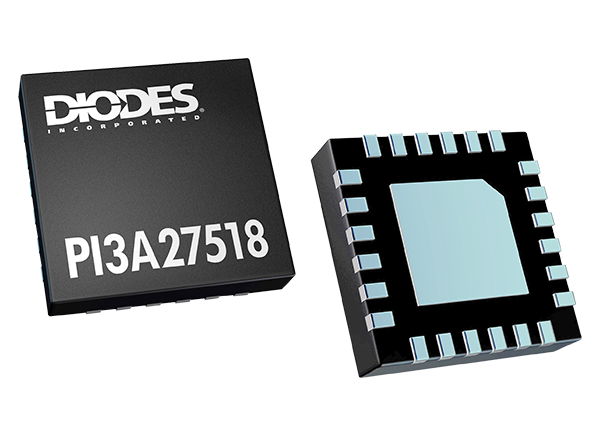 PI3A27518 High-Bandwidth Mux/DeMux - Diodes Inc | Mouser