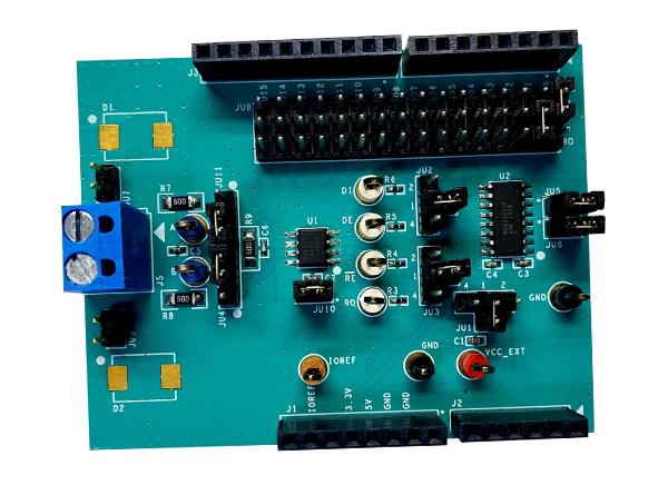 MAX33071E Shield Evaluation Kit - Analog Devices / Maxim Integrated | Mouser