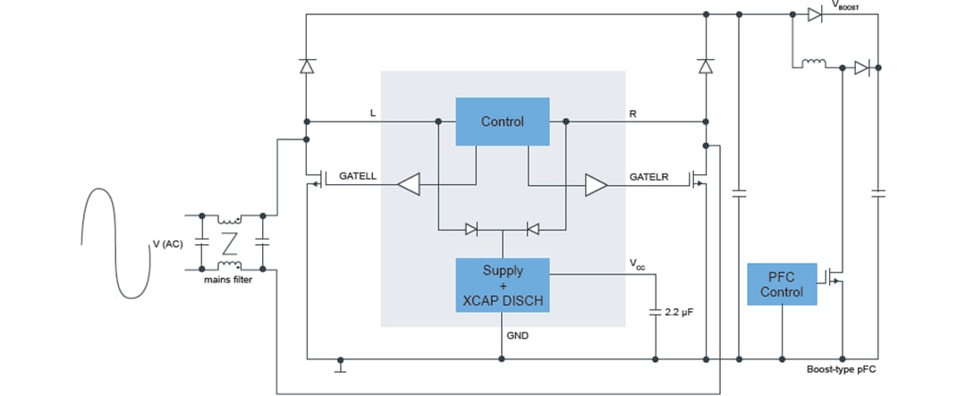 TEA2206T Active Bridge Rectifier Controller - NXP Semiconductors | Mouser