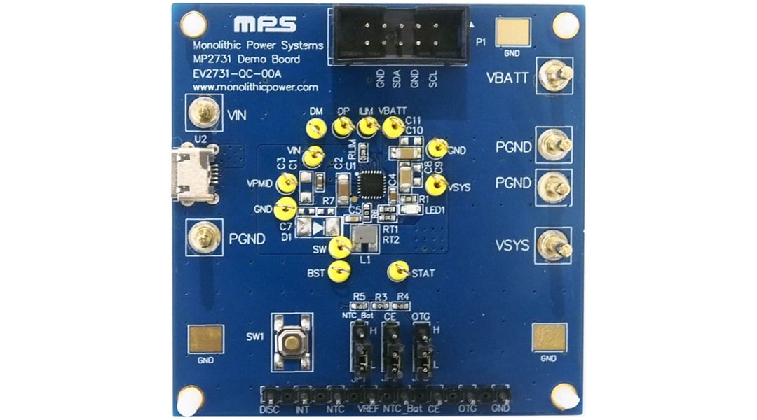 EVKT-MP2731 Evaluation Kit - MPS | Mouser
