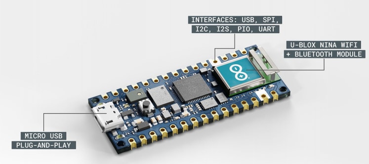Nano RP2040 Connect - Arduino | Mouser