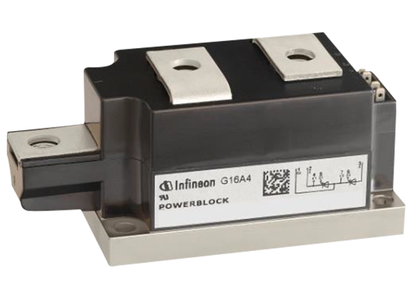 TT370N18KOF Phase Control Thyristor Module - Infineon Technologies | Mouser