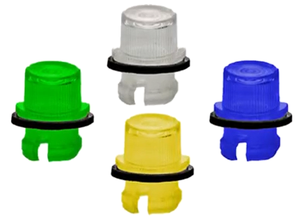 SGLC-LD Liquid Detection Sealing Gasket Lens Caps - BIVAR | Mouser