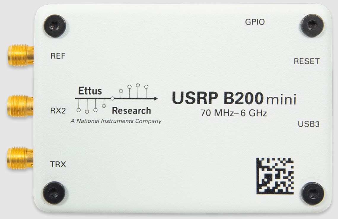 B200mini Ettus USRP 70MHz-6GHz SDR/Cognitive Radio - Digilent | Mouser