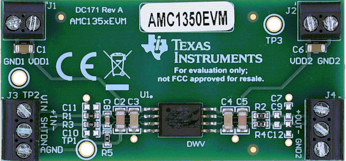 AMC1350EVM/AMC1351EVM Evaluation Modules - TI | Mouser