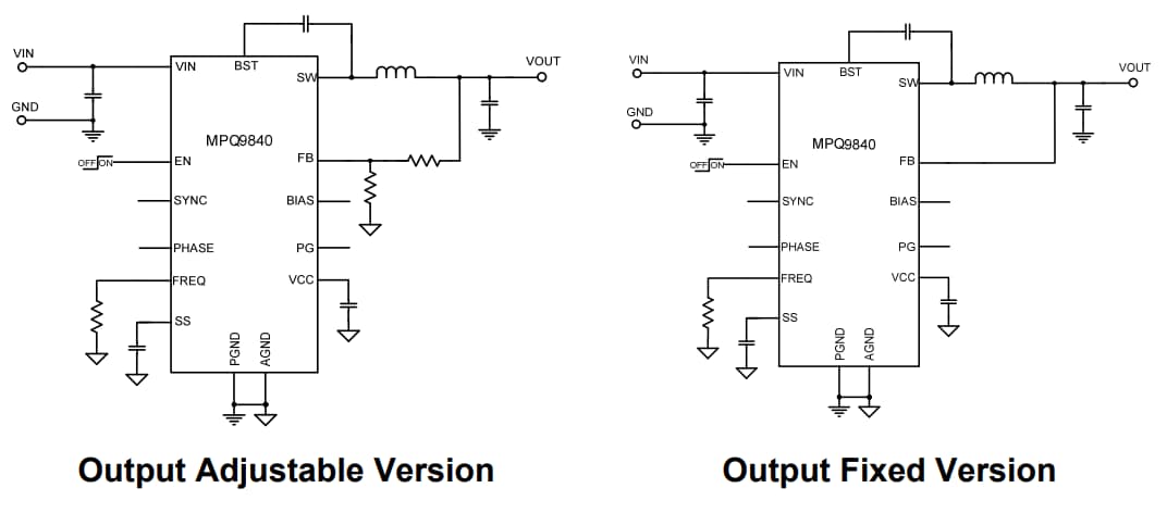 MPQ9840 Step-Down Converters - MPS | Mouser