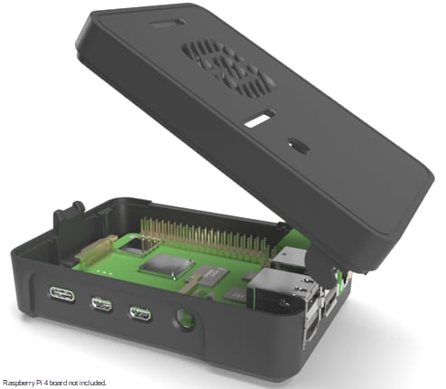 Raspberry Pi 4 Enclosures - New Age | Mouser
