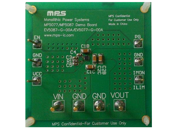EV5077-G-00A Load Switch Evaluation Board - MPS | Mouser
