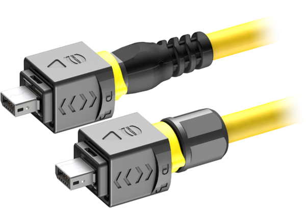 Mini PushPull ix Industrial Connectors - HARTING | Mouser