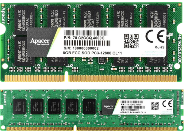 DDR3 Synchronous DRAMs (SDRAMs) - Apacer Technology Inc. | Mouser