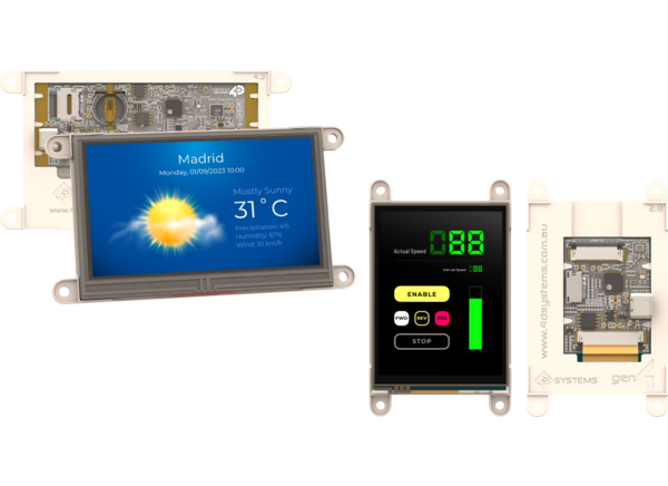 Gen4-ESP32 Display Modules - 4D Systems | Mouser