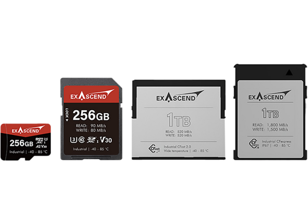 I-temp CFexpress Memory Cards - Exascend | Mouser