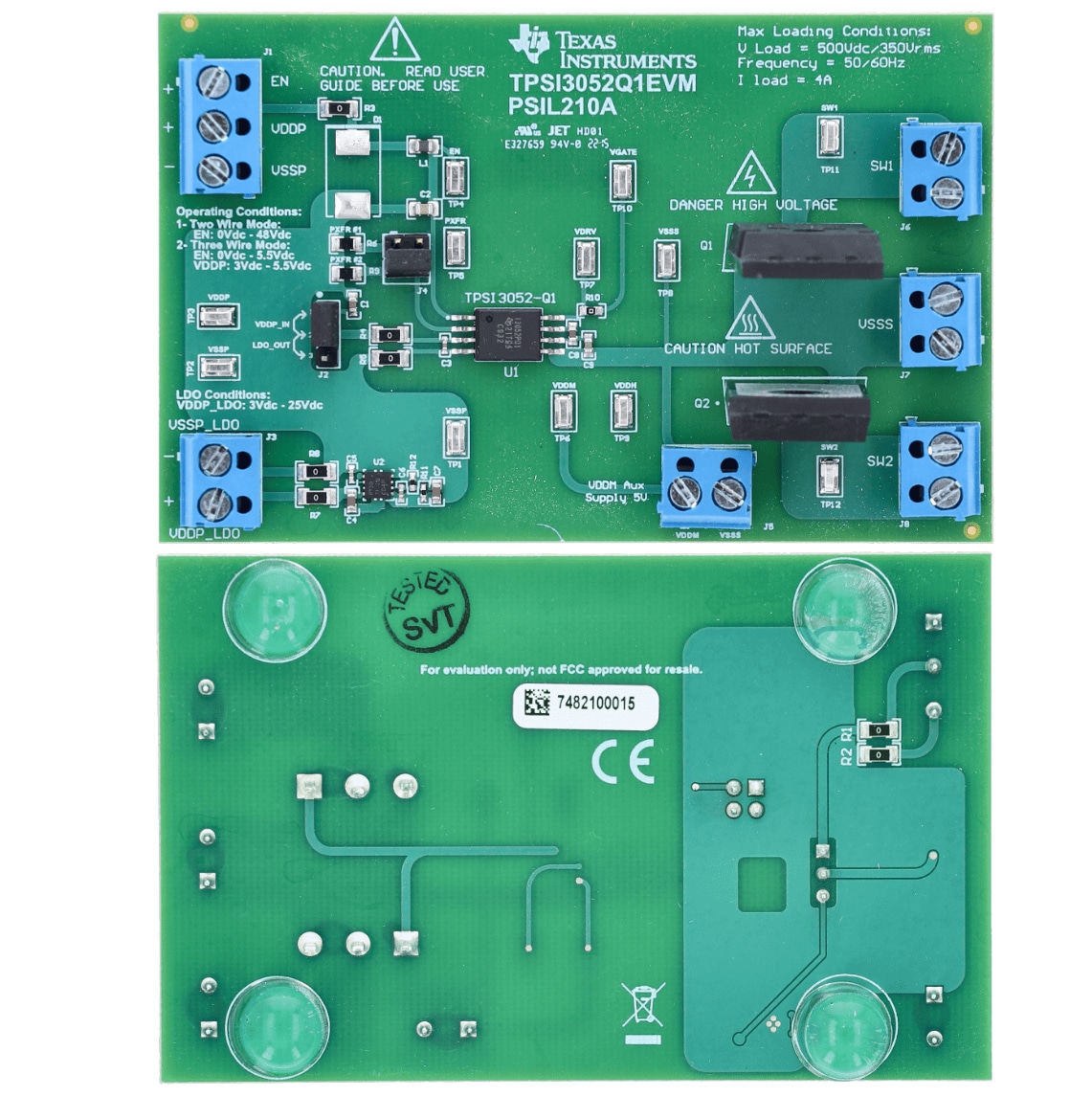 TPSI3052Q1EVM Evaluation Module - TI | Mouser