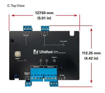 AF0025 Arc-Flash Detection Relays - Littelfuse | Mouser