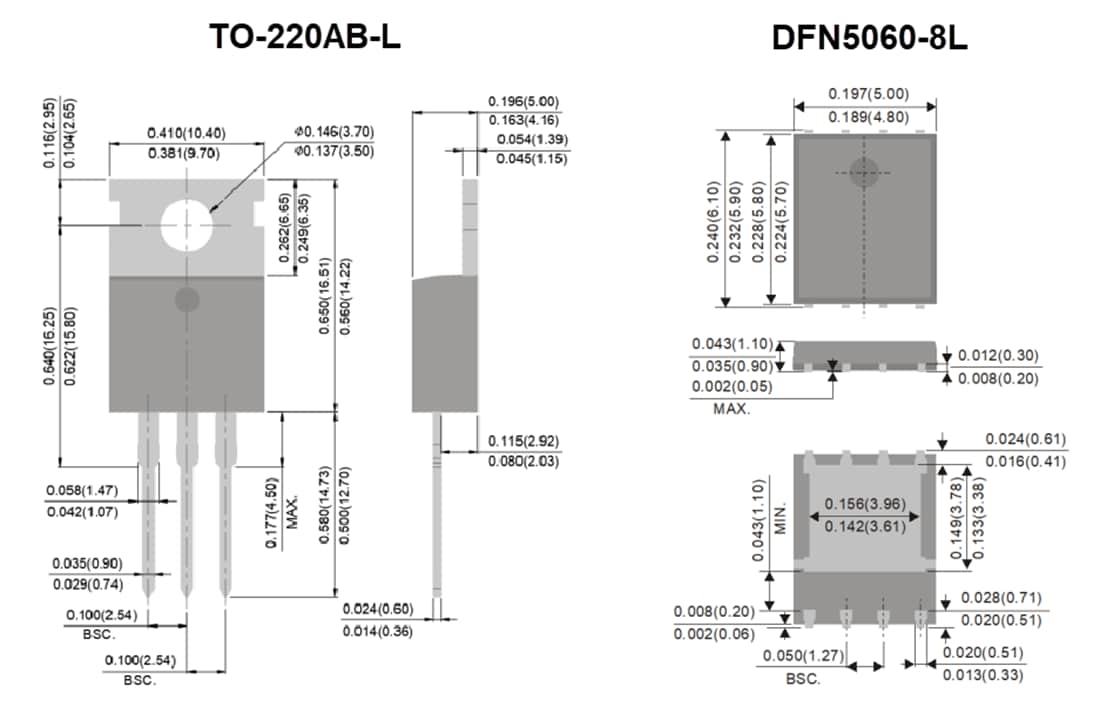 60V N-Channel Enhancement Mode MOSFETs - PANJIT | Mouser