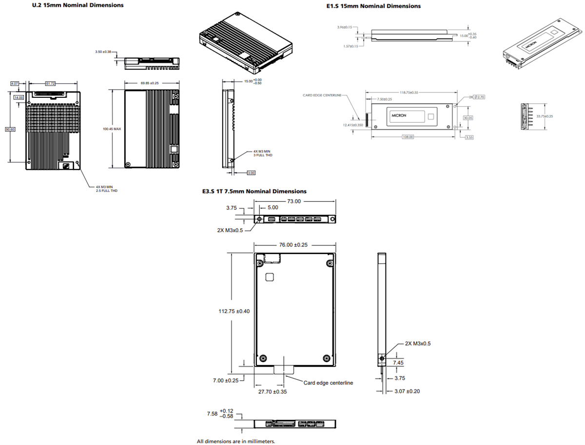 9550 NVMe™ SSDs - Micron | Mouser