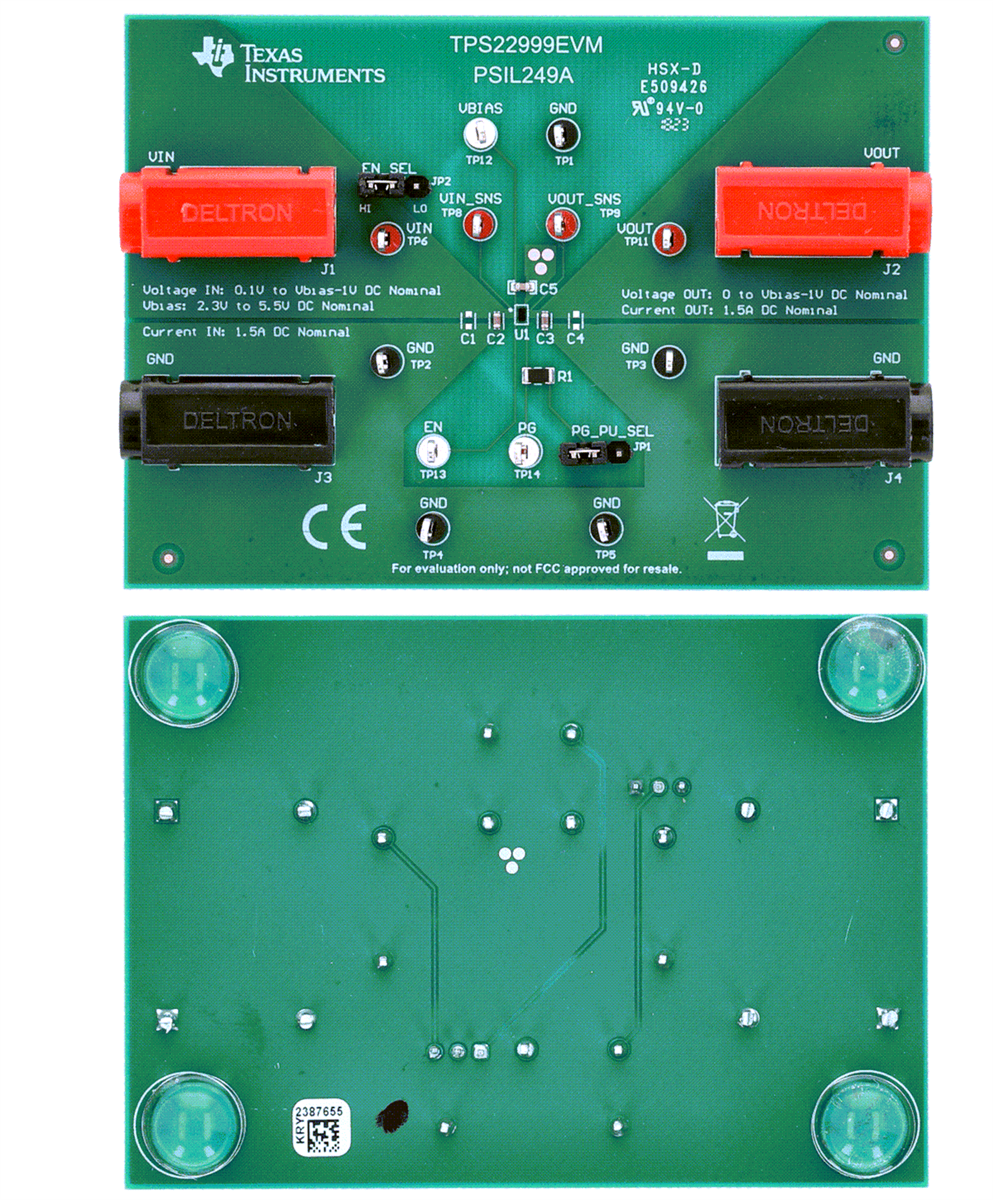 TPS22999EVM Evaluation Module - TI | Mouser
